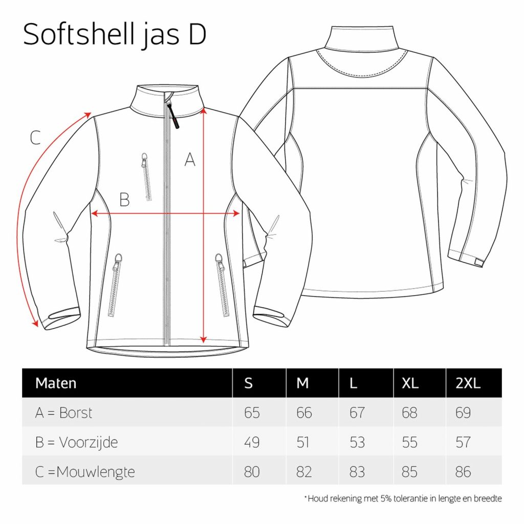 Luxe Softshell jas dames - Weetwatjemist.nl